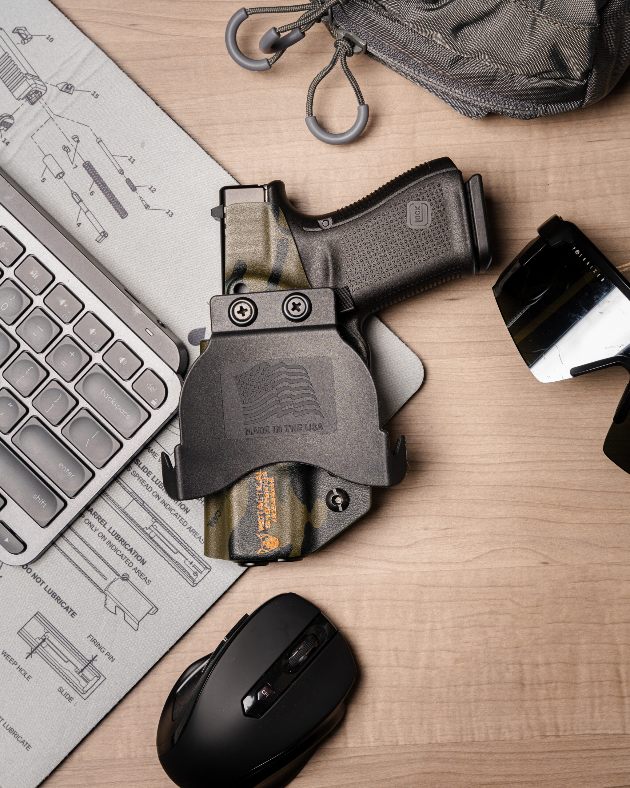 American Paddle Holster (OWB) Custom by Watchdog Tactical