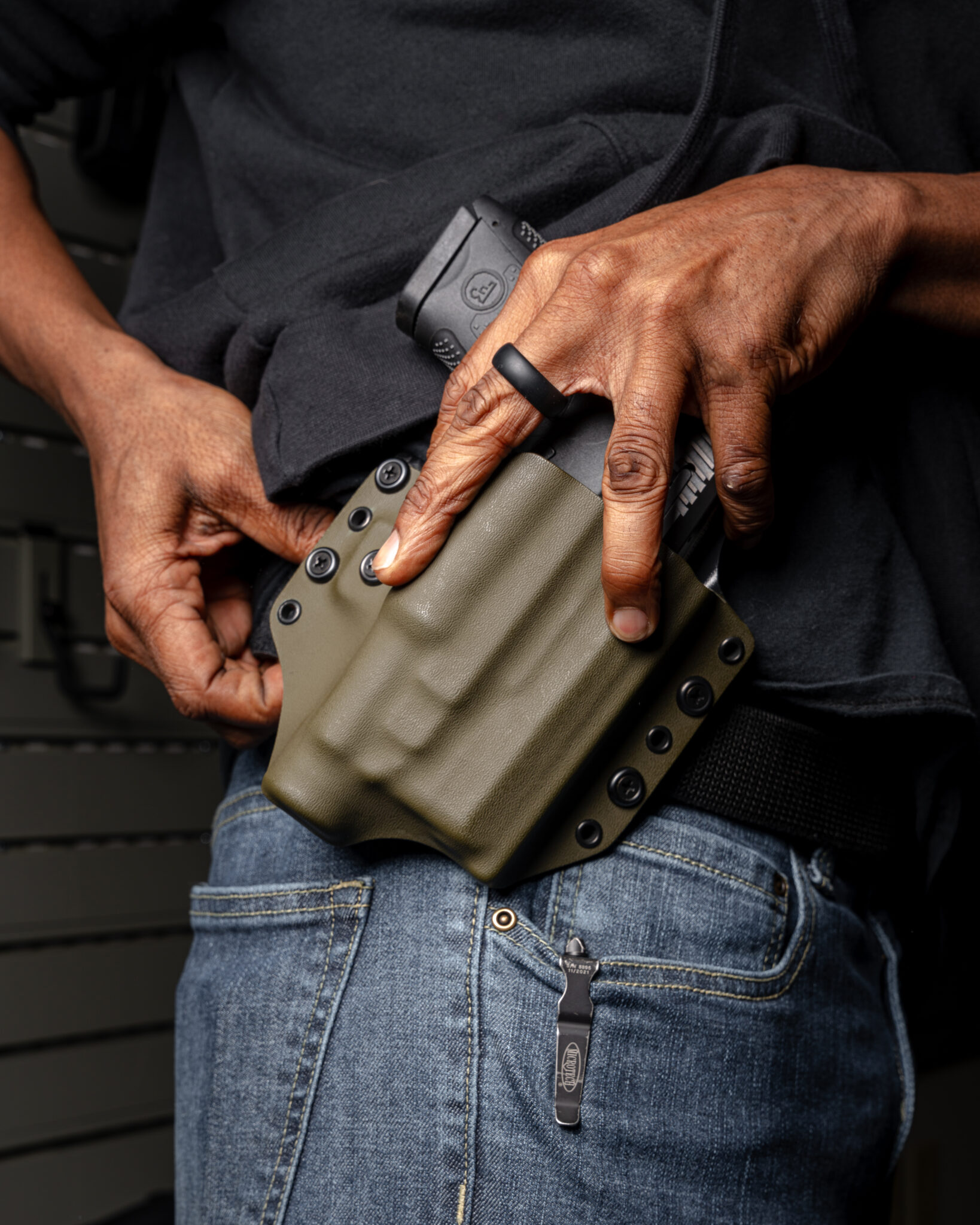 Attack Dog Holster (IWB & OWB) - Custom Made Kydex Holster