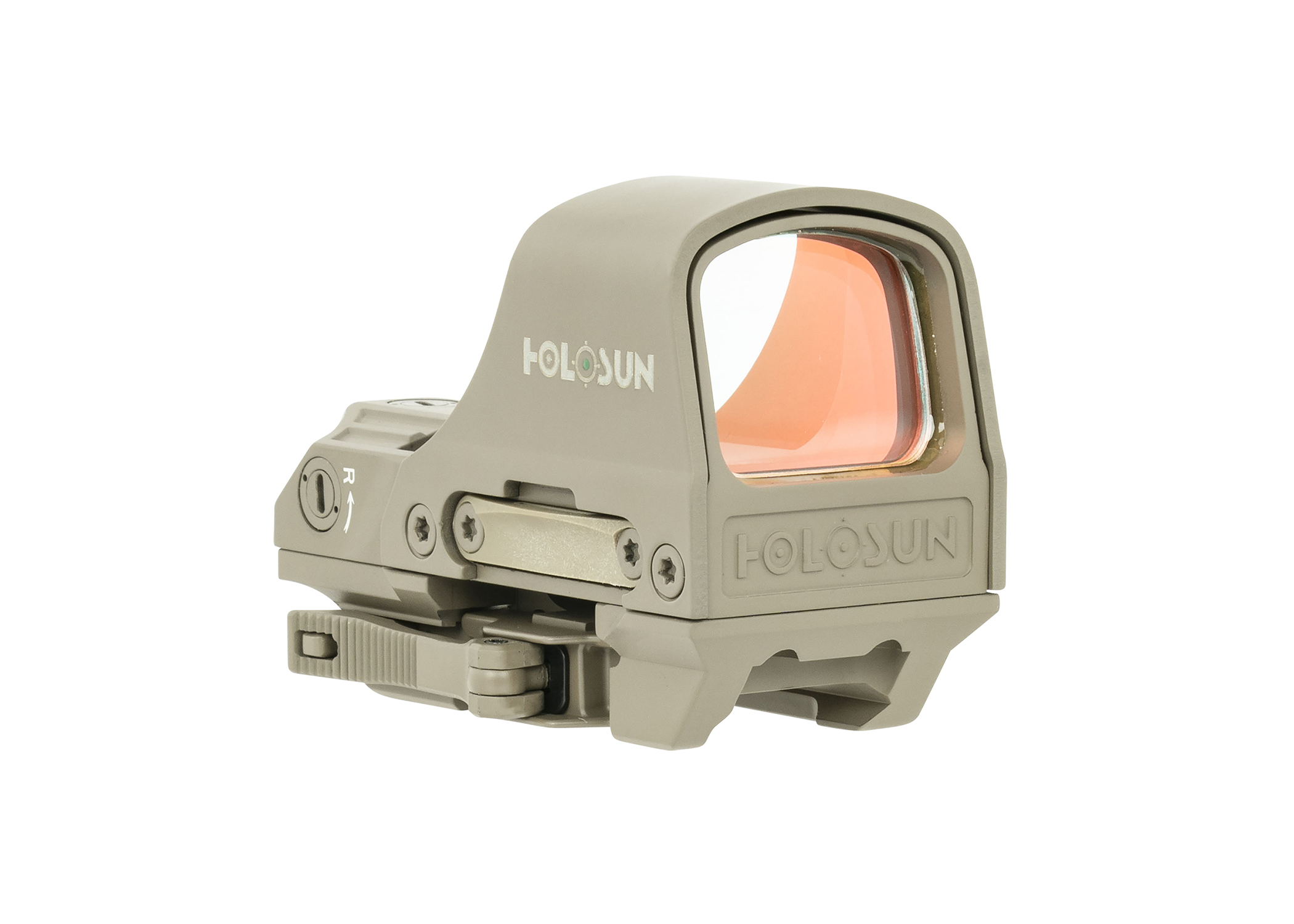 Holosun HE510C FDE 1x 2/65 MOA - Green Dot & Circle Reticle