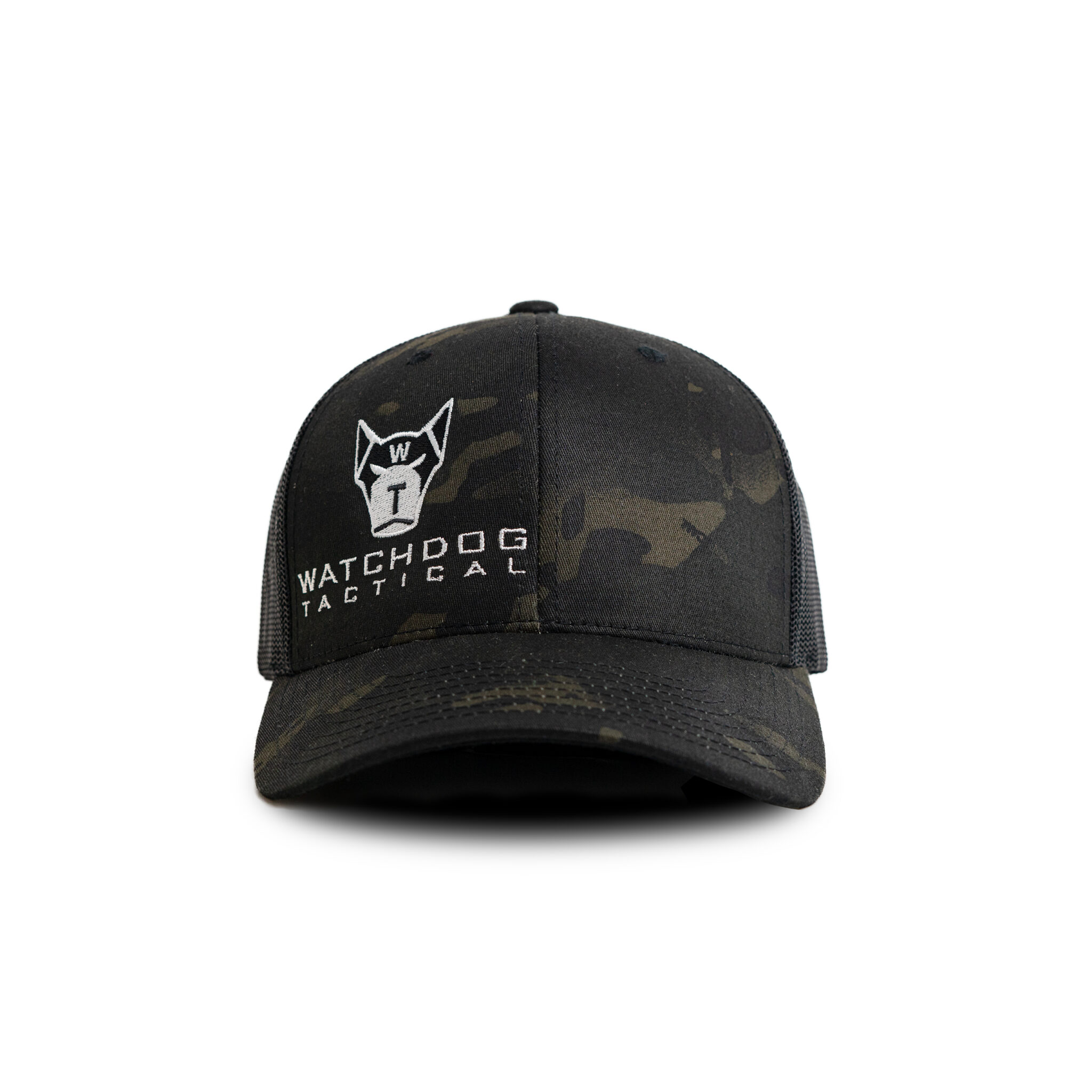 Watchdog Tactical Snapback Hat in Black MultiCam