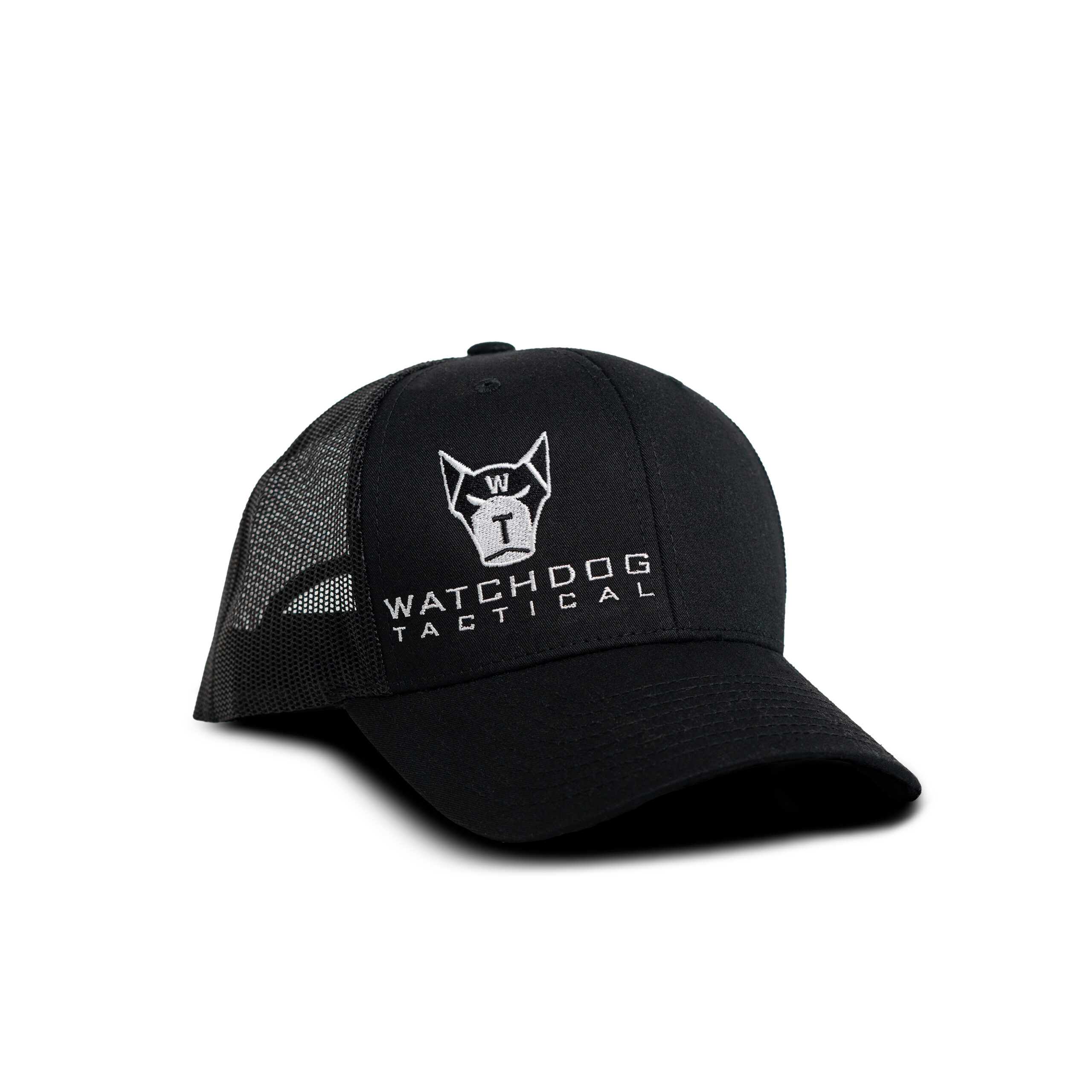 Watchdog Tactical Snapback Hat in Black with Logo