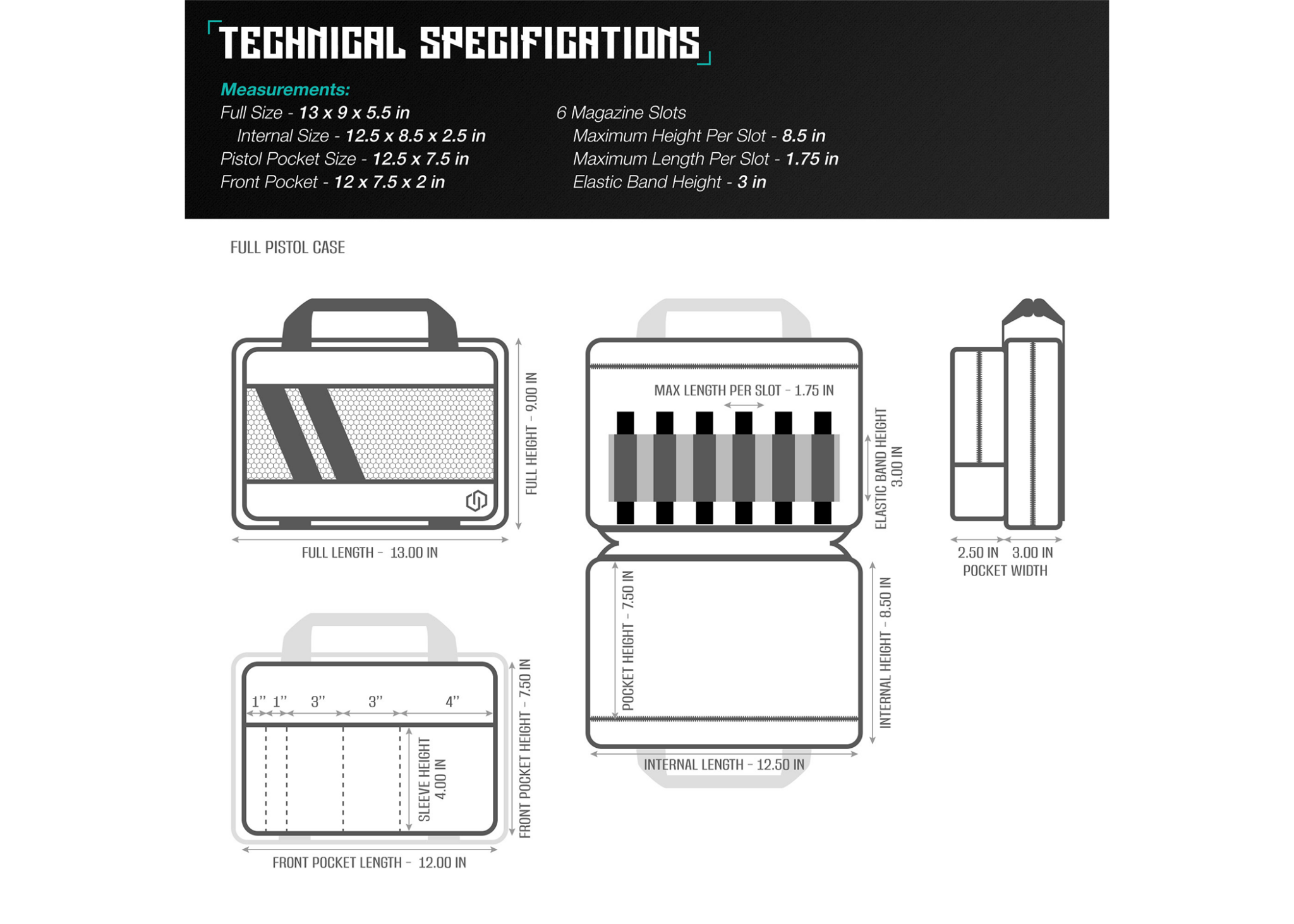 Savior Equipment Specialist Pistol Case - Watchdog Tactical