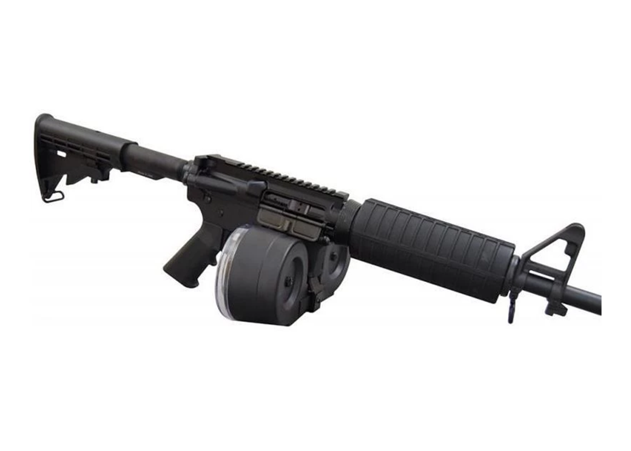 RWB AR-15 - .223/5.56 - 100RD Dual Drum Magazine (Black or Desert Tan ...