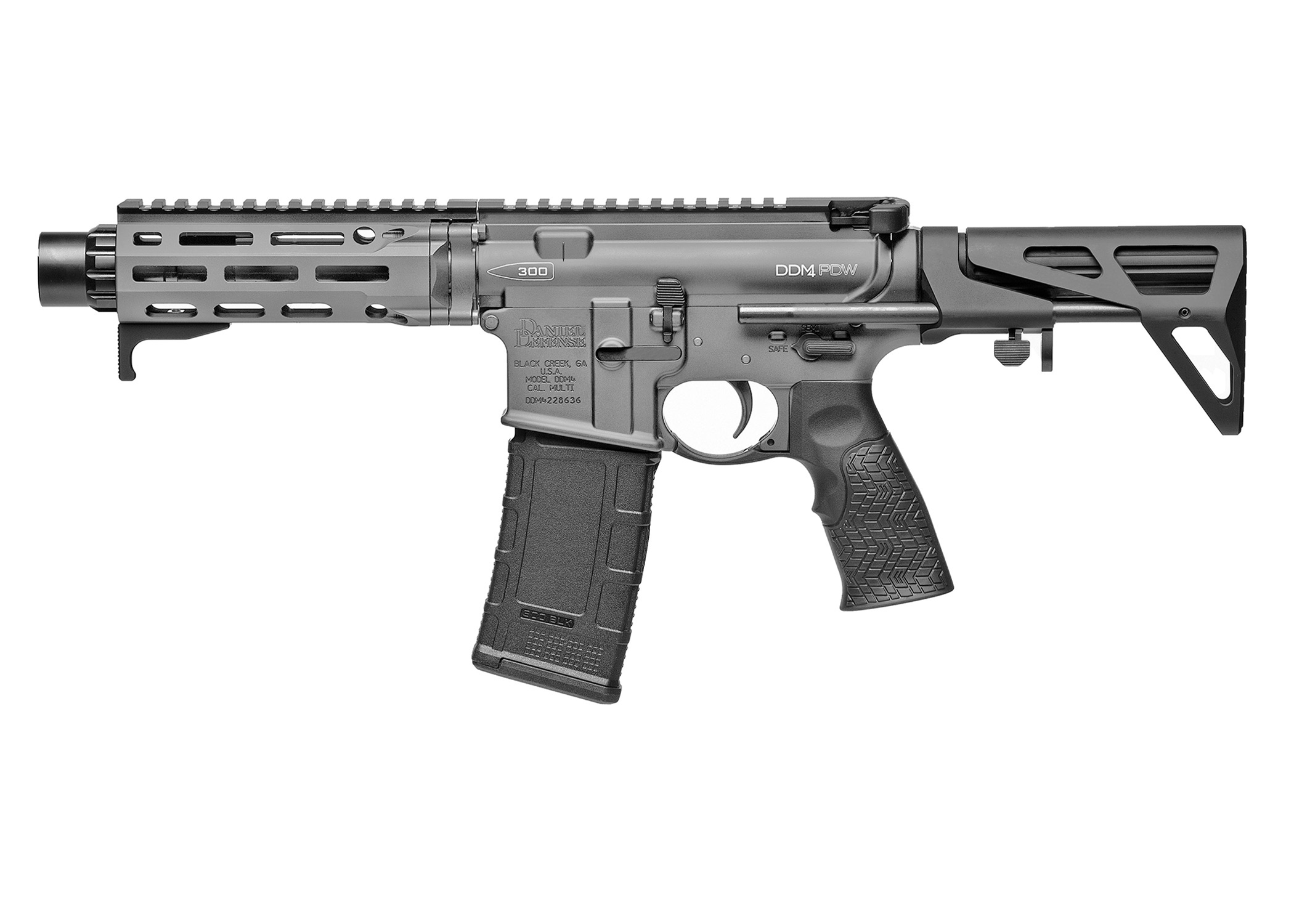 Daniel Defense DD4 PDW SBR Cobalt 300B.O.
