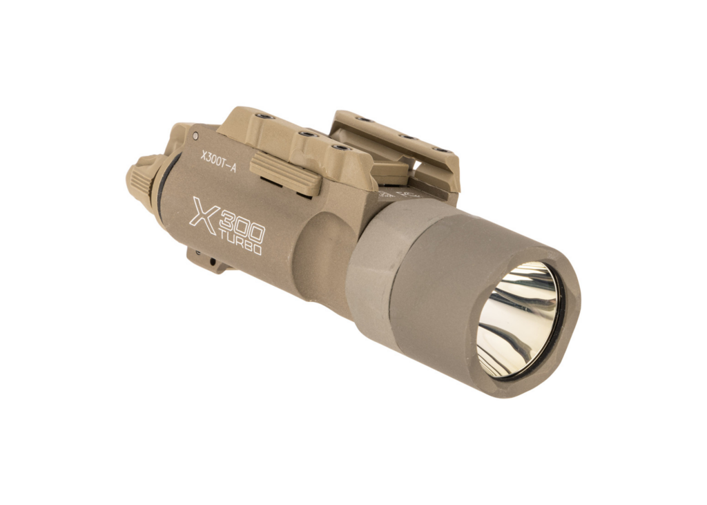 SureFire X300T-A Turbo High Candela Handgun Light in Tan