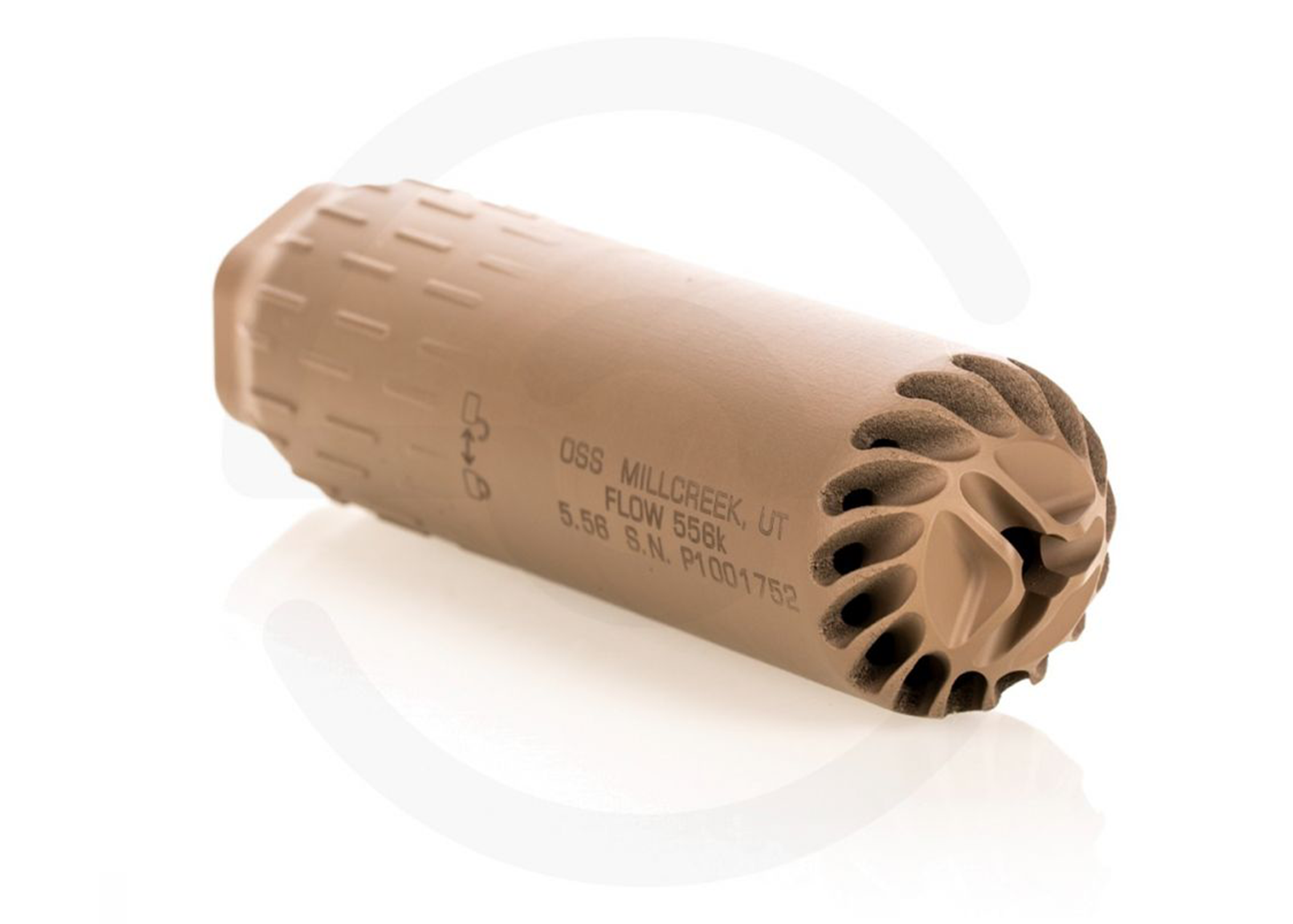 HUXWRX FLOW 556K Suppressor FDE - Watchdog Tactical
