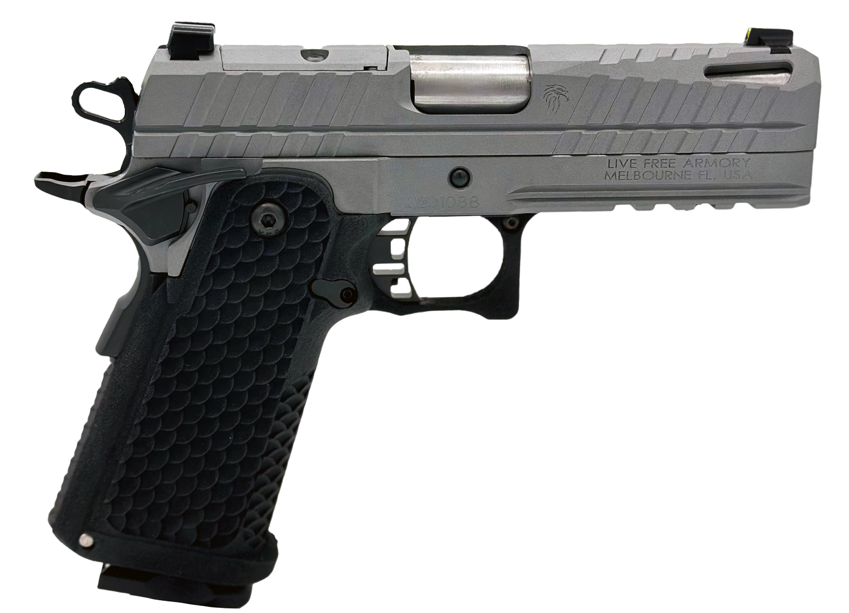 LFA Apollo 11 Compact Pistol - 9mm | Grey | 4.1" | 1x17rd Mag ...