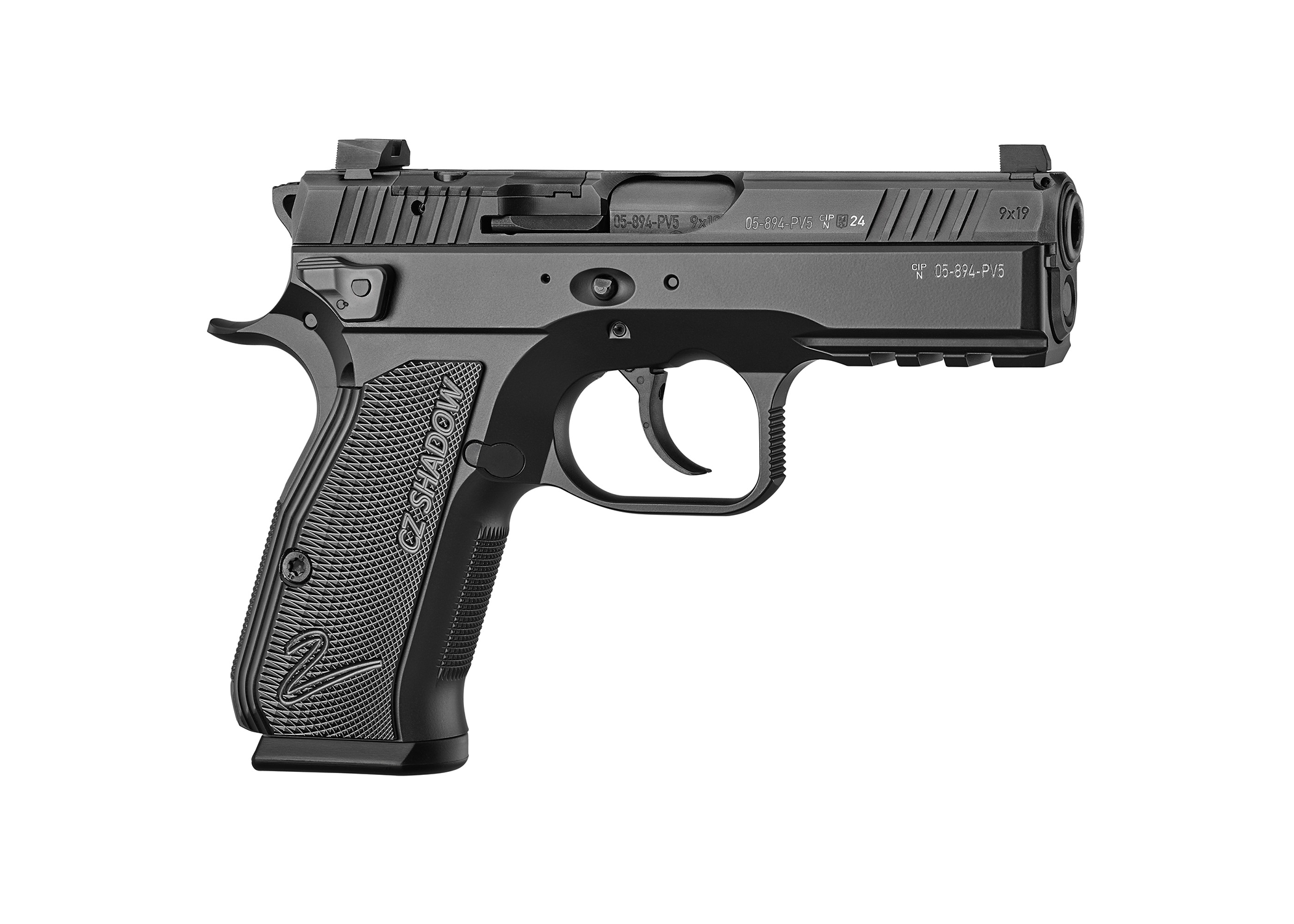 CZ Shadow 2 Black/Blue 9mm Pistol Black & Blue