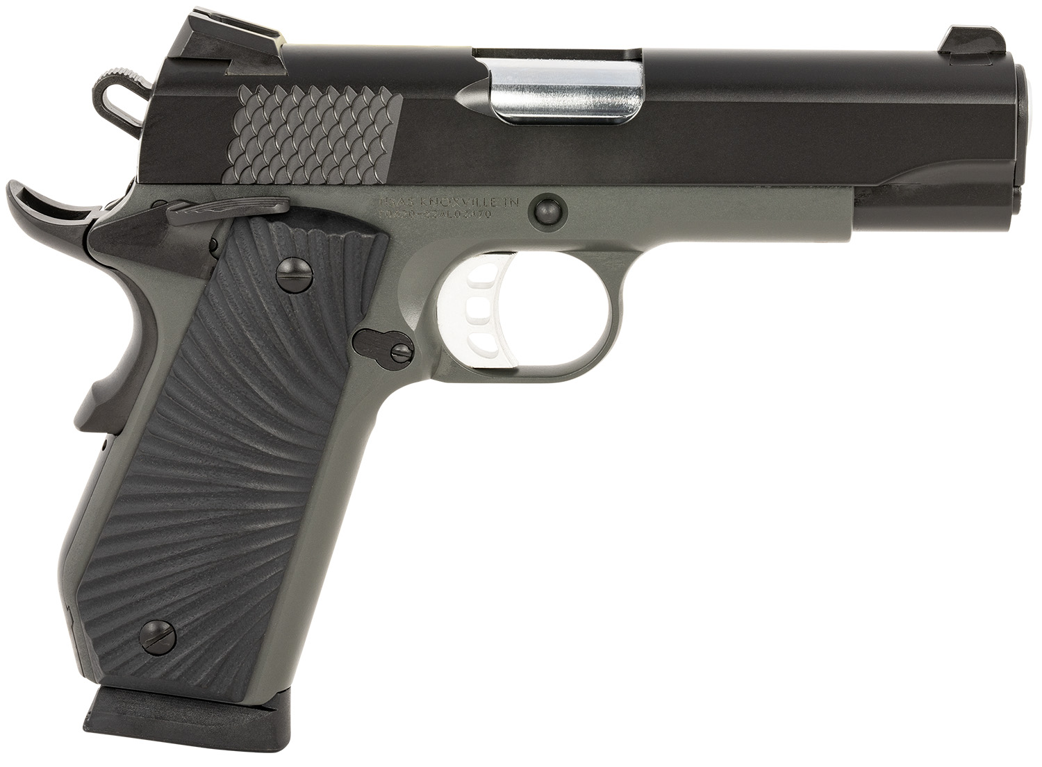 Tisas 10100106 1911 Stingray Carry Frame 9mm Luger 10+1 4.25" Stainless ...